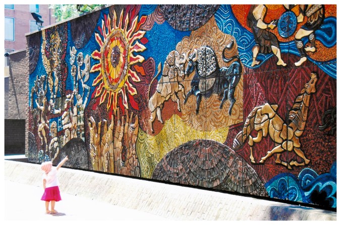 Wednesday Wander – Setanta Wall, Dublin – Helen Glynn Jones